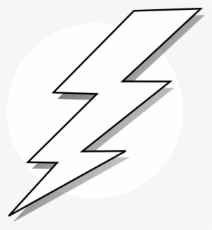 Free Vector Graphic - Black And White Lightning Bolt PNG Image ...