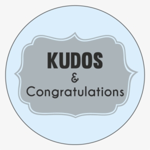 Kudos & Congratulations - Label PNG Image | Transparent PNG Free ...