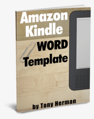 Amazon Kindle Word Template - Microsoft Word PNG Image | Transparent ...