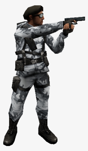 Arctic Glock Ds - Counter Strike Player Png PNG Image | Transparent PNG ...