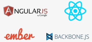 Logos Of Popular Javascript Frameworks - Angularjs PNG Image ...