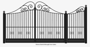 Bordeau Steel Driveway And Pedestrian Entreance Gates - Steel Gate ...