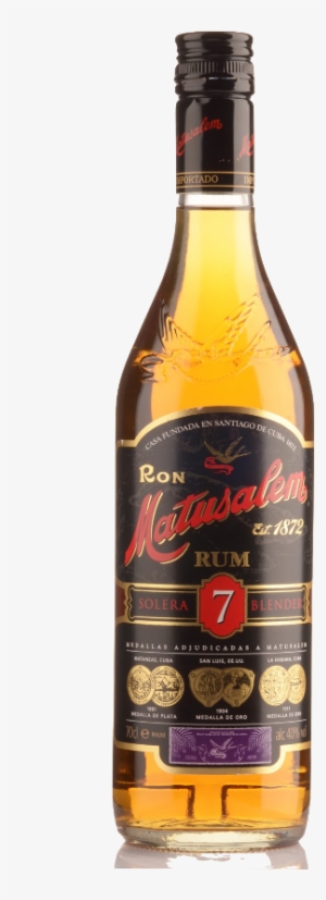 Matusalem - Ron Matusalem Rum 7 PNG Image | Transparent PNG Free ...
