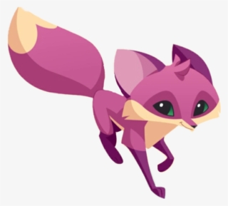 Animaljam Sticker - Animal Jam Pink Fox PNG Image | Transparent PNG ...