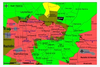 Battle Of Aleppo Map - Map Of Aleppo City PNG Image | Transparent PNG ...