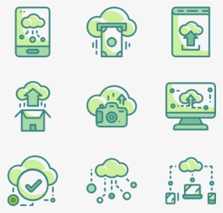 Cloud Technology - Png Icon Green City PNG Image | Transparent PNG Free ...