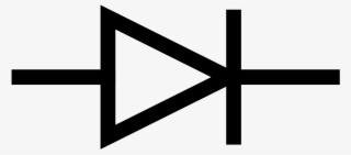 Iec Diode Symbol Svg Vector File, Vector Clip Art Svg - Light Emitting ...