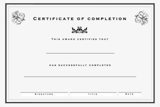 Trainace Completion Certificate PNG Image | Transparent PNG Free ...