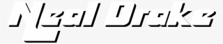 Neal Drake Logo Black And White - Calligraphy PNG Image | Transparent ...