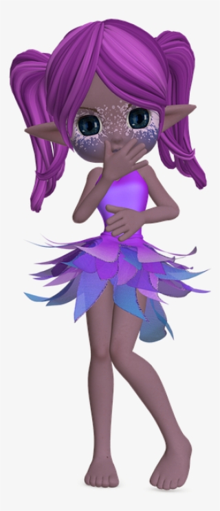 Toon, Woman, Female, Elf, Pose, Figure, Beautiful - Cartoon PNG Image ...