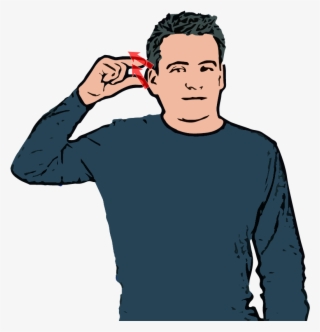 British Sign Language - British Sign Language Man PNG Image ...