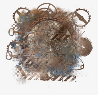 Steampunk Element Background 800 X 800 Png Transparent - Steampunk PNG ...