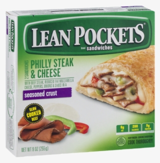 Lean Pockets Sandwiches Philly Steak & Cheese Seasoned - Lean Pockets ...