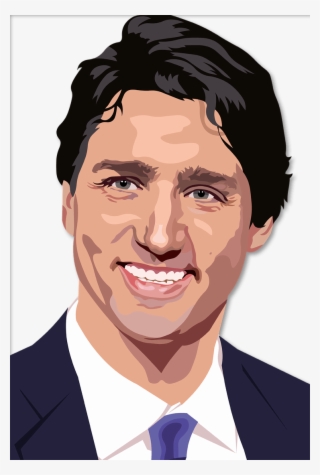 Trudeau And The Liberals - Justin Trudeau Cartoon Face PNG Image ...