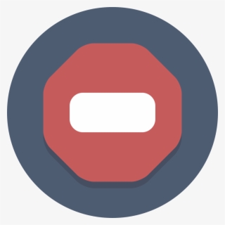 Circle Stop Icon - Artsprojekt PNG Image | Transparent PNG Free ...