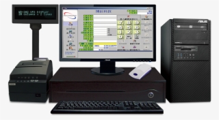Central Cashier Station - Computer Cashier PNG Image | Transparent PNG ...
