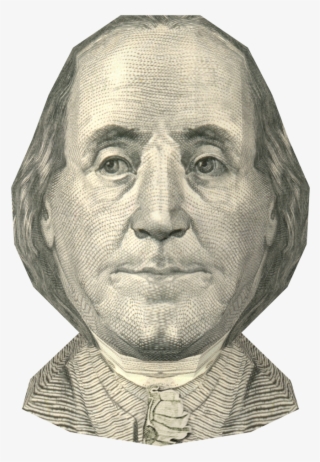 Us $100 Bill- Benjamin Franklin - Sketch PNG Image | Transparent PNG ...