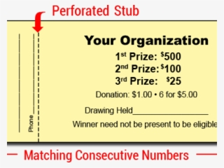 Stub Clipart Lottery Ticket - Raffle Ticket Printing PNG Image ...