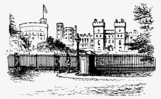 Windsor Castle Drawing Computer Icons - Windsor Castle Clipart PNG ...