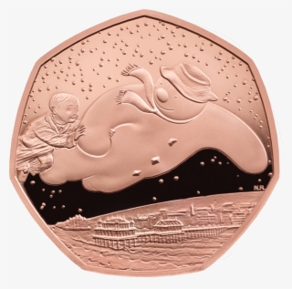 40th Anniversary Of The Snowman 2018 Silver Proof 50p - Fifty Pence PNG ...