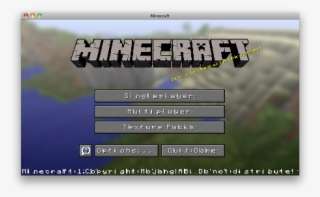 Here's An Example Of What Minecraft Looks Like With - Minecraft PNG ...