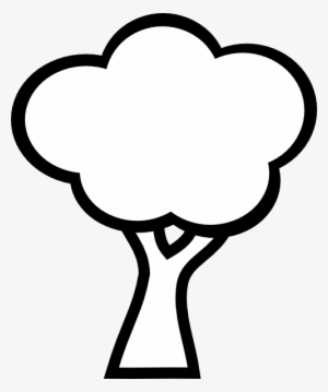 Simple Tree Coloring Page PNG Image | Transparent PNG Free Download on ...