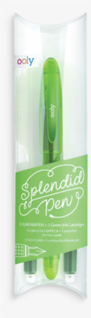 Splendid Fountain Pen - Ooly Handwritting Fountain Pen (132-071) PNG ...