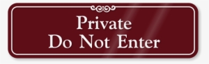Do Not Enter Sign - Authorized Personnel Only Office PNG Image ...
