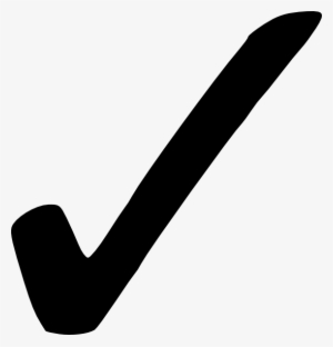 White Check Mark Icon Png Download - Black-and-white PNG Image ...