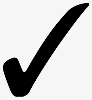 White Check Mark Icon Png Download - Black-and-white PNG Image ...
