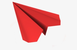 Paper Plane Project - Paper Airplane Red Png PNG Image | Transparent ...