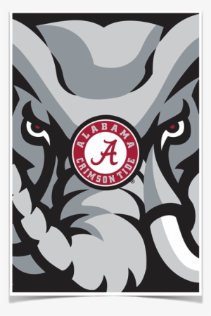Alabama Crimson Tide Primary Logos Heat Transfer Logos - Alabama ...