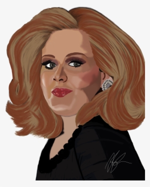 Sing Drawing Adele Image Download - Adele PNG Image | Transparent PNG ...