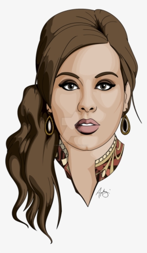Drawing Portraits Adele Portrait - Adele Cartoon Face PNG Image ...