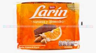 Nestle Larin Naranja Y Almendra 30/10 - Chocolate Larin PNG Image ...