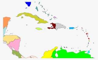 Politico America Central World Maps And X - West Indies Map PNG Image ...