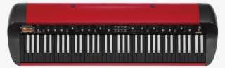 Red Korg Sv-1 With Reverse Keys Music Keyboard, Digital - Korg Sv 1 ...
