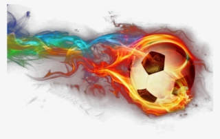 Ball Sticker - Flaming Soccer Ball Png PNG Image | Transparent PNG Free ...