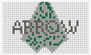 Green Arrow Logo Pixel Art PNG Image | Transparent PNG Free Download on ...