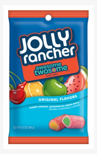 Jolly Rancher Awesome Twosome Soft Candy Cherry Orange - Jolly Rancher ...