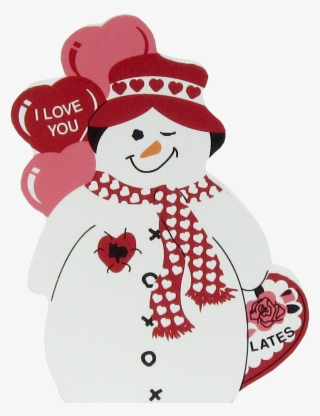 Abominable Snowman Clipart - Valentine Snowman PNG Image | Transparent ...