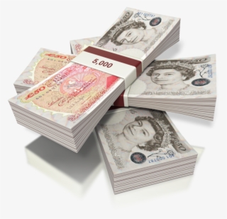 British Pound Money Three Bundled Stack 800 Clr - British Money ...