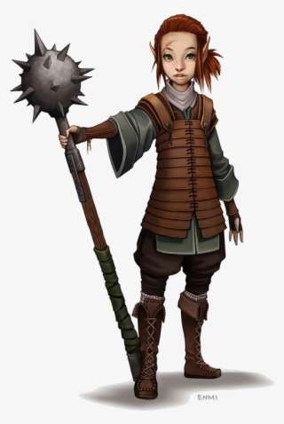 Halfling - Dnd 5e Halfling Monk PNG Image | Transparent PNG Free ...