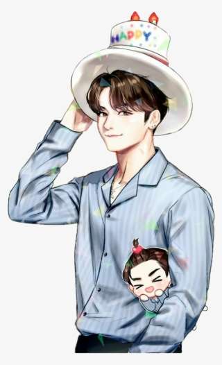 Jacksonwang Sticker - Illustration PNG Image | Transparent PNG Free ...