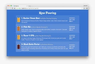 Show Off Your Taps - Tap Brew List Digital PNG Image | Transparent PNG ...
