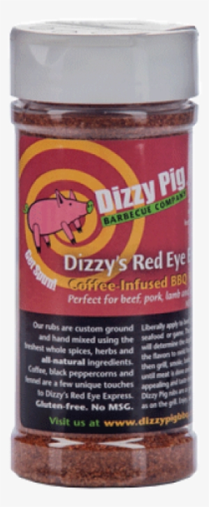 Dizzy Pig Bbq Red Eye Express Rub - 8 Oz Bottle PNG Image | Transparent ...