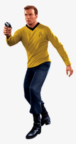 James T - Kirk - Captain Kirk Transparent PNG Image | Transparent PNG ...