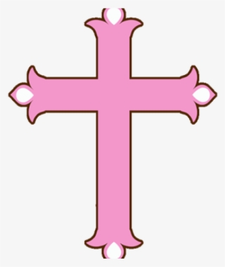 Cross Clipart First Communion - Cross Sign For Christening PNG Image ...