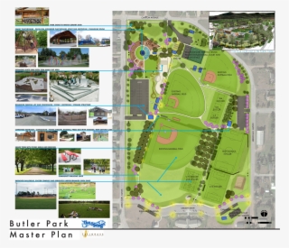 Butler Park Master Plan Board 2014 12 24 - Map PNG Image | Transparent ...