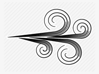 Drawn Wind Breezy - Drawing Of A Breeze PNG Image | Transparent PNG ...